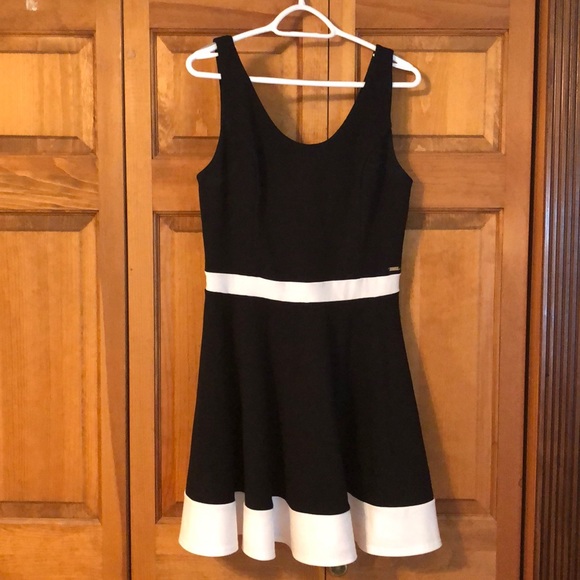 Guess | Dresses | Guess Black And White Cocktail Dress | Poshmark